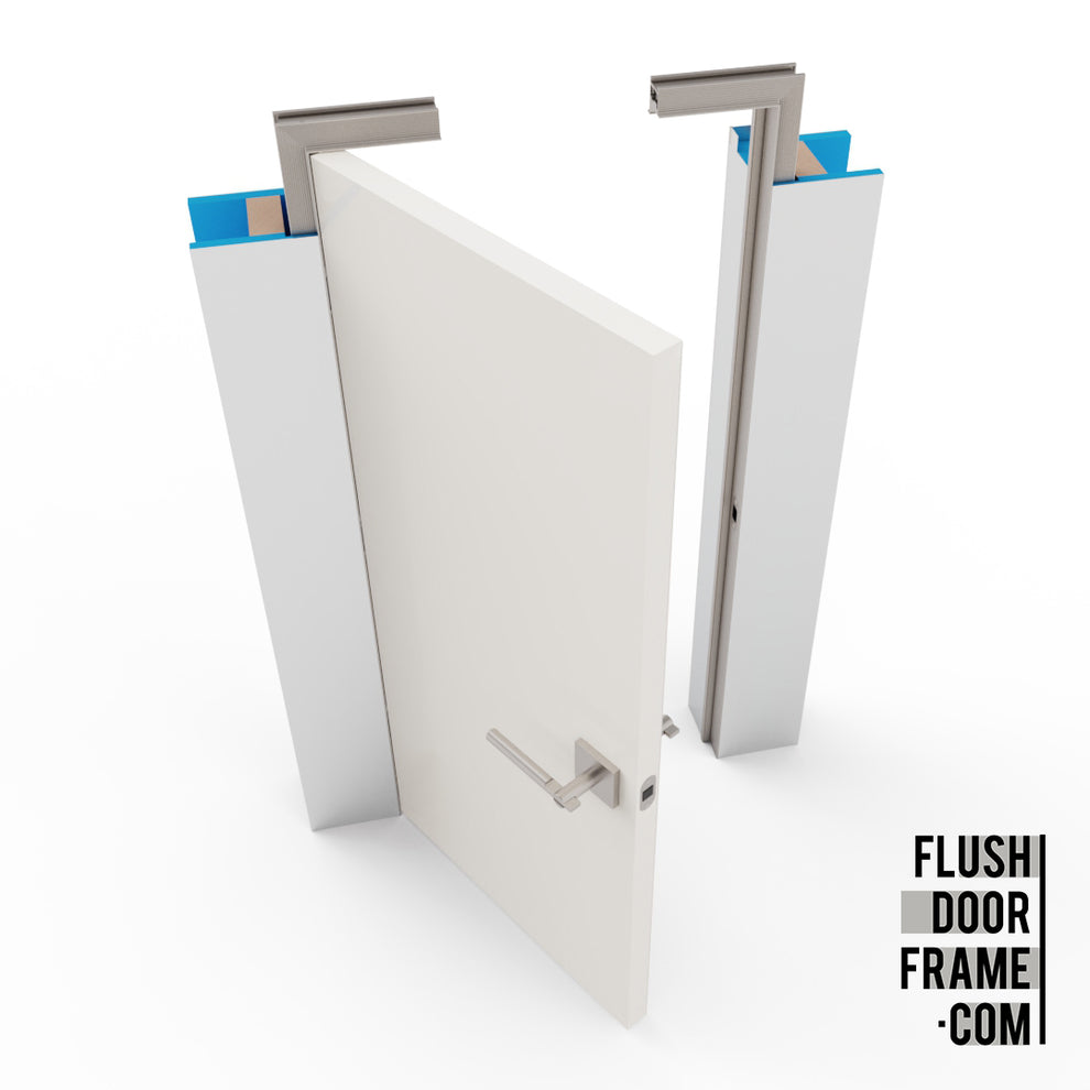 Outswing/Pull Left Frameless Door Jamb/Frame Door Slab By Others ...